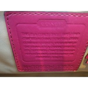Coach | Bags | Coach Pink Leather Purse | Poshmark
